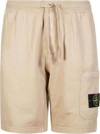 Stone Island Homme, Shorts, Beige, Taille: S 6200011 Bermuda Shorts