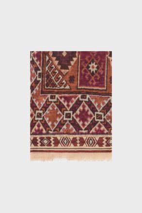 Gerard Darel Echarpe imprim&eacute; inca en laine - RAISSA - Bordeaux