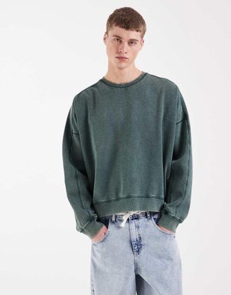 Redefined Rebel Morgan - Sweat-shirt oversize - Vert