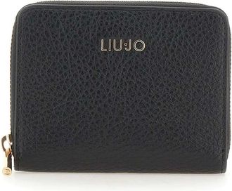Liu Jo Femme, Accessoires, Noir, Taille: ONE Size Petit portefeuille zipp&eacute;