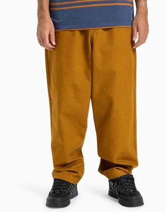 DC Framed - Hose in Goldbraun mit elastischem Bund-Brown