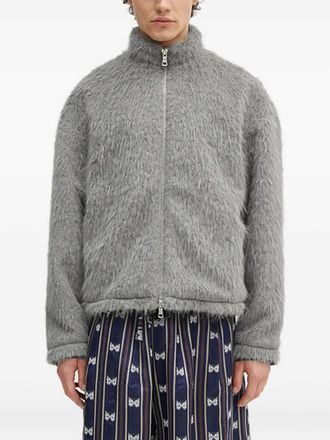 Mki Miyuki Zoku veste à col montant - Gris