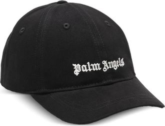 Palm Angels Homme, Accessoires, Noir, Taille: M Casquette Logo Courbe