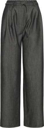 Ichi Ichi, Femme, Pantalons, Noir, Taille: 46 FR Ihkate Pantalon Long et Large