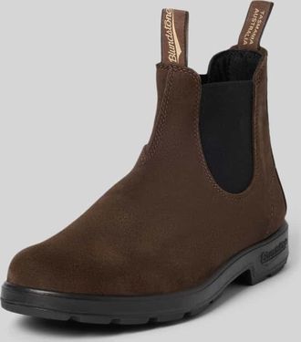 Blundstone Boots aus Leder mit elastischen Eins&auml;tzen