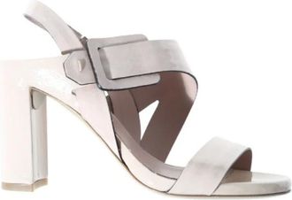 Del Carlo DEL Carlo, Femme, Chaussures, Beige, Taille: 39 EU Sandales &agrave; Talons Hauts