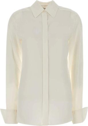 Sportmax Femme, Blouses et Chemises, Blanc, Taille: 34 FR Elisir Shirt