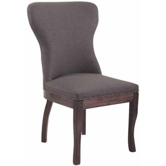Clp Fauteuil de tissus baroques modernes Couleur : Gris fonc&eacute;