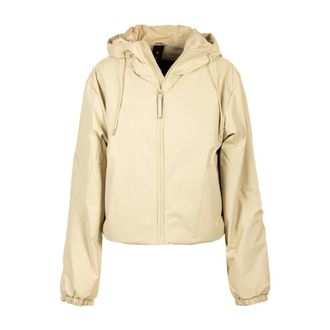 Rains Damen, Jacken, Beige, MGr&ouml;&szlig;e