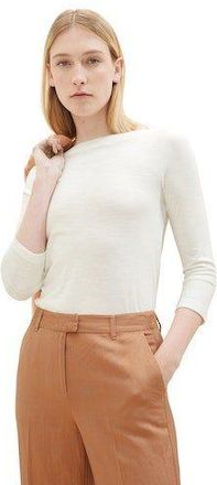 Tom Tailor 3/4-Arm-Shirt mit kurzer Ärmellänge