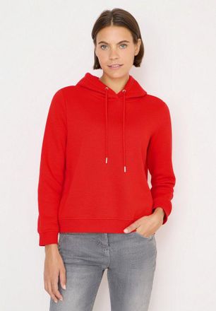 Cecil Hoodie aus softem Materialmix