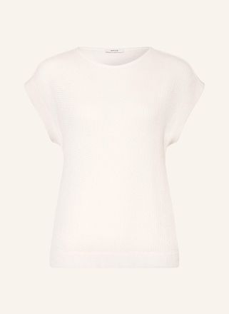 OPUS Strickshirt Sofrano weiss