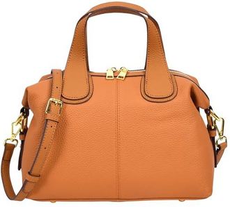 House Of Leather Petit sac &agrave; main en cuir v&eacute;ritable pour femme Dahlia, peau, Small