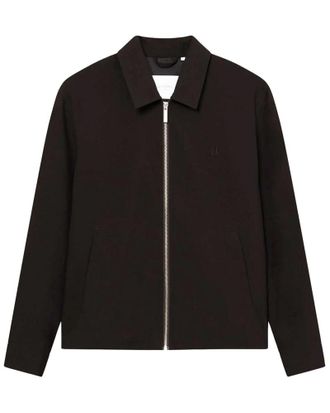Les Deux Urbanes Overshirt im Woll-Mix mit Zip in