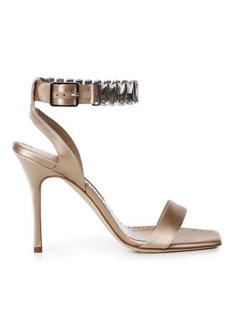 Manolo Blahnik Sandales - Satin