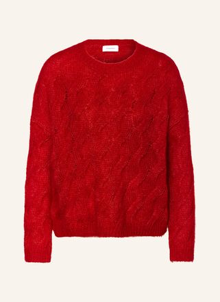 Darling Harbour Darling Harbour Pullover Mit Mohair rot