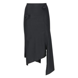 Coperni Femme, Jupes, Noir, Taille: 40 FR Jupe Fleur