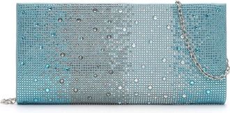 Tamaris Amalia Rhinestone Clutch Pistachio