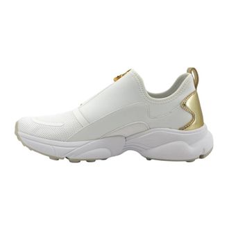 Michael Kors Sami Zip Trainer - Femme - Chaussures - Blanc - Taille: 35 EU