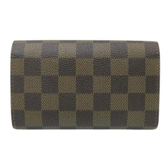 Louis Vuitton Portefeuille Bifold Damier Pre-owned - Femme - Pre-owned - Brun - Taille: ONE Size