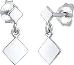 Elli Boucles doreilles-Femme-Carré-Argent 925 -0306763016
