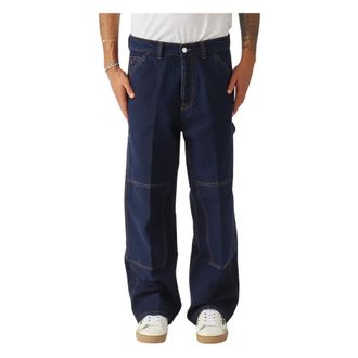 Nine In The Morning Homme, Pantalons, Bleu, Taille: W33 Wide Pantalons