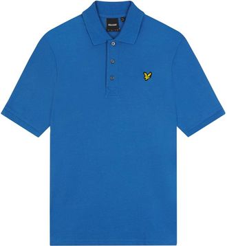 Lyle & Scott Homme, Tops, Bleu, Taille: XL Polo Uni