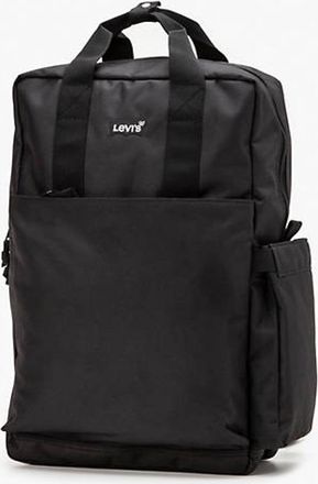 Levi's L-Pack Gro&szlig;er Rucksack - Herren - Schwarz / Schwarz