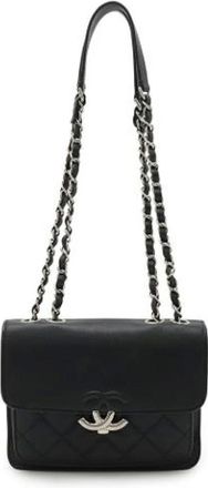 Chanel Pre-owned Cuir sacs-chanel - Femme - Pre-owned - Noir - Taille: ONE Size
