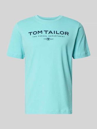 Tom Tailor Regular Fit T-Shirt aus reiner Baumwolle