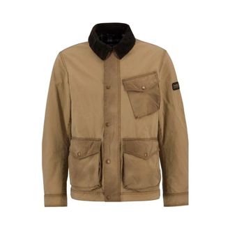 Barbour Gewachste Baumwolljacke in Beige - - Jackets - Herren - Beige - S