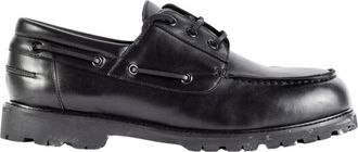 STUDIO NICHOLSON Homme, Chaussures, Noir, Taille: 41 EU Guston Boat Shoe