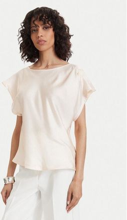 Maryley Bluse 26EB013/31SA Hellbeige Regular Fit