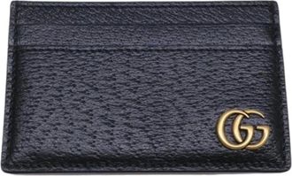 Gucci Porte-cartes Pre-owned - Homme - Pre-owned - Noir - Taille: ONE Size