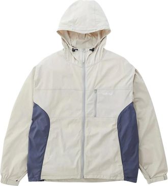 Gramicci Homme, Vestes, Gris, Taille: S Softshell Nylon Hooded Jacket