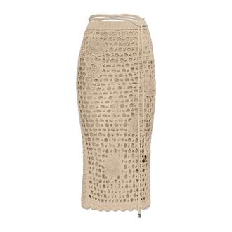 The Attico Damen, R&ouml;cke, Beige, SGr&ouml;&szlig;e