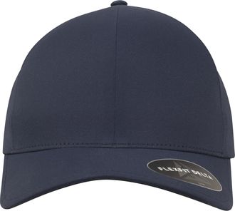 Flexfit Delta Baseball Cap, Unisex Basecap aus Polyester f&uuml;r Damen und Herren, ohne Naht, wasserabweisend, Navy, S/M