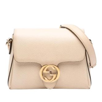 Gucci Pre-owned Dollar Interlocking G Crossbody Bag - - Pre-owned - Damen - Beige - ONE SIZE