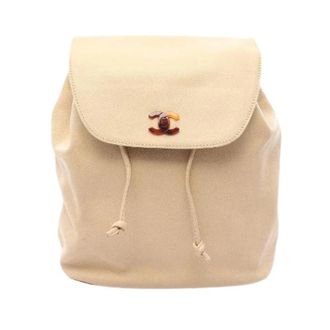Chanel Pre-owned Caviar Skin Backpack - - Pre-owned - Damen - Beige - ONE SIZE