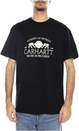 Carhartt Work in Progress Homme, Tops, Noir, Taille: L T-Chemises