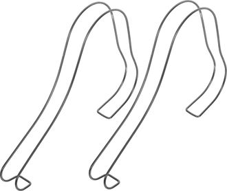 Valiclud 2 St&uuml;ck Edelstahl Schuhst&uuml;tze Schuhformer f&uuml;r High Heels und Sandalen Schuhdisplay St&auml;nder Schuhhalter Langlebig Stabil f&uuml;r Einzelhandel und Zuhause