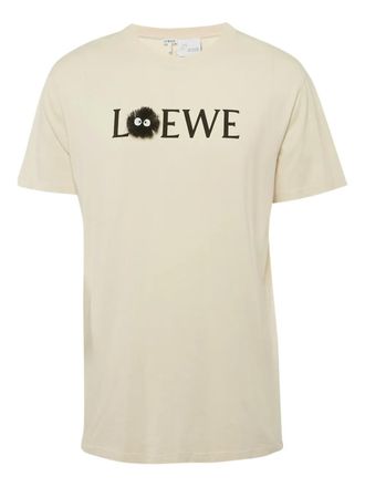 Loewe t-shirt &agrave; imprim&eacute; graphique - Tons neutres