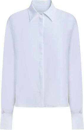 Dondup Femme, Blouses et Chemises, Blanc, Taille: 38 FR camicie Poliestere