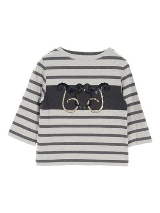 Hermès t-shirt Cut and Sew (années 2010) - Gris