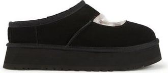UGG Chaussons Mary Jane en cuir de vache