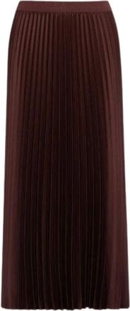 Marella Femme, Jupes, Brun, Taille: 38 FR Pontiac-Gonna