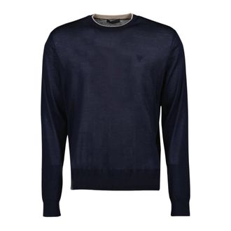 Prada Herren, Strickwaren, Blau, MGröße