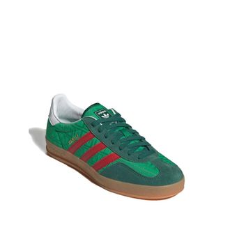 adidas Suede Striped Sneaker - Green