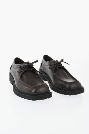 Bottega Veneta Derby-Schuhe Aus Leder Mit Sichtbaren N&auml;hten Bottega Veneta