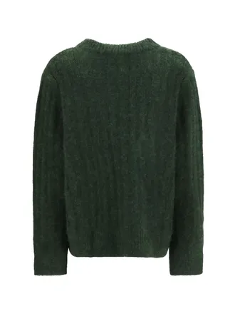 Allude Womens Cashmere And Silk Crewneck Sweater 36 Kashmir-Capra Hircus Kashmir/capra
